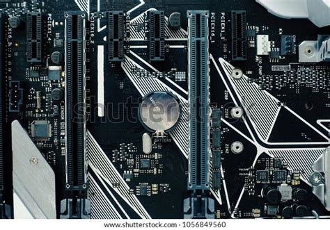 Computer Motherboard Processor Digital Science Technology Stock Photo 1056849560 Shutterstock