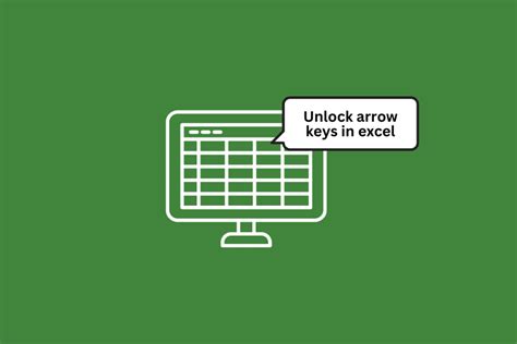 How To Unlock Arrow Keys In Excel Techcult