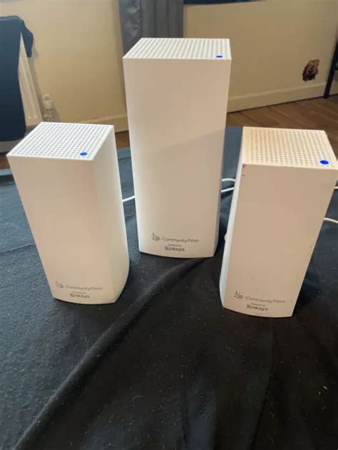 Community Fibre Powered By Linksys Model Spnmx X Spnmx Wifi System Picclick Uk