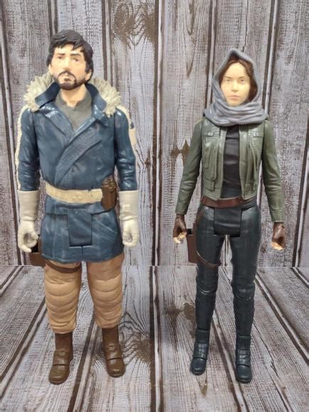 Hasbro Toys Star Wars Figure Lot Jyn Erso Cassian Andor Rogue One Large Disney 2 Toys Poshmark