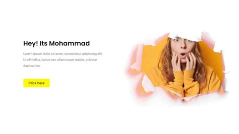 Ripped Paper Effect Using Elementor Flexbox Mohammad Omayer Medium