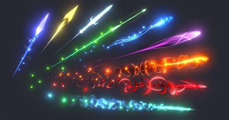 Aaa Stylized Projectiles Vol1 Vfx Particles Unity Asset Store