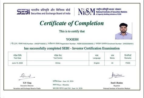Yogesh Meerwal On Linkedin Iitj Sme Nism Financialeducation Quiz