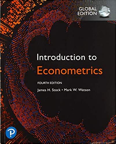 PDF Introduction To Econometrics Global Edition Th Edition TexTook