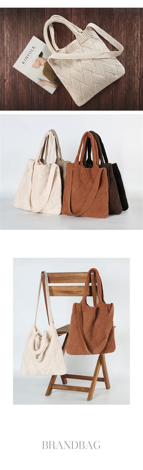 Br 니트4 대학생 직장인 가벼운 보조 출근 핸드백 크로스백 숄더백 옆으로매는 가방 선물