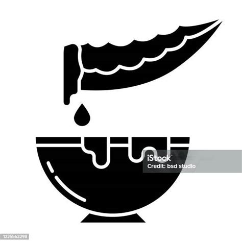 식물 추출물 검은 문말 아이콘 약초 가시를 그릇으로 자른다 항아리와 슬라이스 알로에 베라 잎 피부과 및 건강한 스킨 케어 흰색 공간에 실루엣 기호입니다 벡터 절연 그림