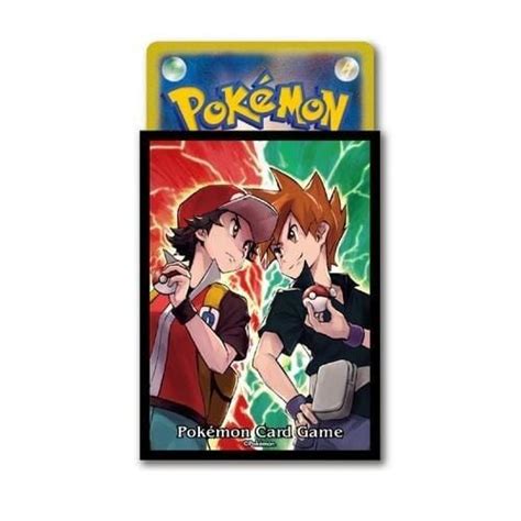 Card Sleeves Red And Green Pokémon Card Game Authentic Japanese