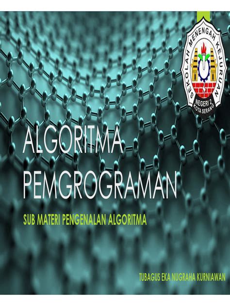 Bahan Ajar Pengenalan Algoritma Pemgrograman Pdf