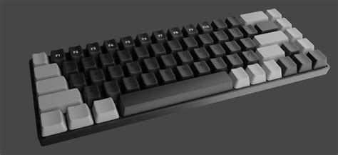Usb C Keyboard 3d Model Cgtrader