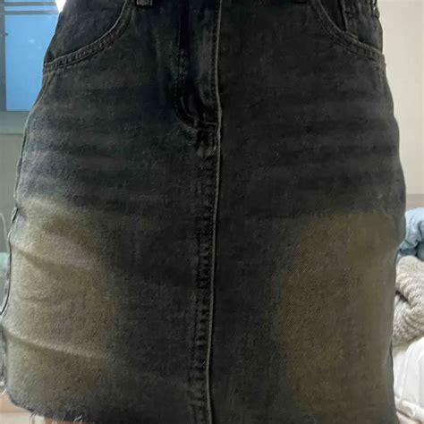 당일배송 Made숏and롱색감깡패 Y2k 에디 빈티지 탄탄 워싱 중청 흑청 데님 미니 스커트 에이블리 스토어