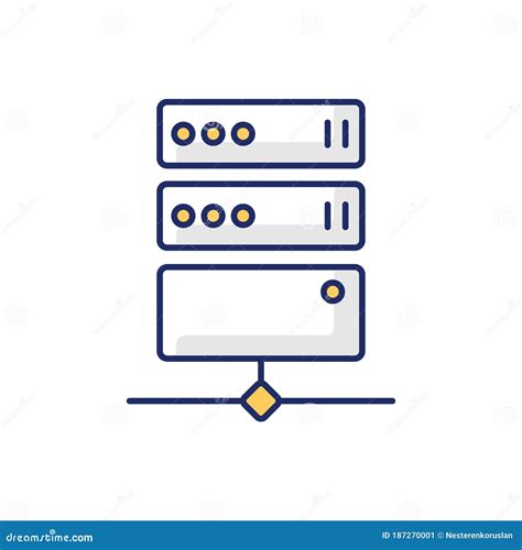 Proxy Server Icon Trendy Flat Vector Proxy Server Icon On White CartoonDealer Com