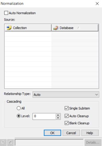 Normalizing NoSQL Database Models