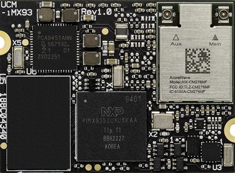 ucm imx93 nxp imx9 som system on module computer on module compulab