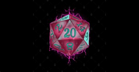 Magic Dice Ruby D20 Dice T Shirt Teepublic