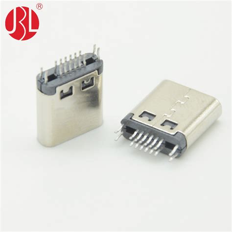 Usb C F J Board Edge Mount Usb Type C Jack P Jinbeili
