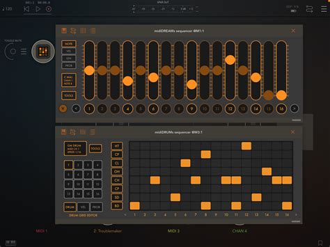 Mididreams Midi Auv3 Sequencer