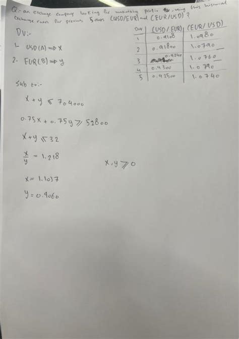 Write Me A Full Mathmatical Model That I Can Use On