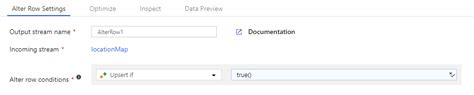 is it posible update row values from tables in azure data factory