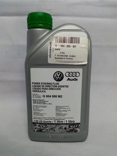 Liquido Para Dirección Hidráulica Asistida Vw G004 000 M2 | Envío gratis