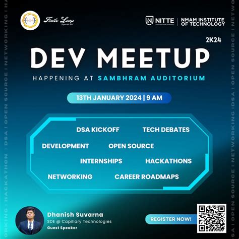 🤝 Lets Connect Techies The Finite Loop Club Brings To You Dev Meetup