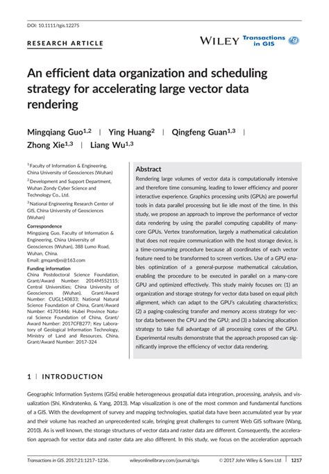 pdf an efficient data organization and scheduling strategy for