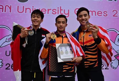 Sukan Universiti Asean Low Zheng Yong Raih Emas Pertama Negara Astro Awani