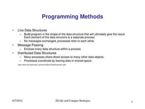 Ppt Partitioning Divide And Conquer Powerpoint Presentation Free