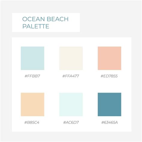 Paleta De Colores De Moda Paleta De Colores Pastel Swatch Colores