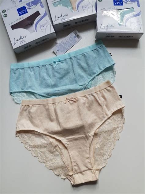 Женские трусики Key набор 2 штуки — цена 395 грн в каталоге Трусики Купить женские вещи по