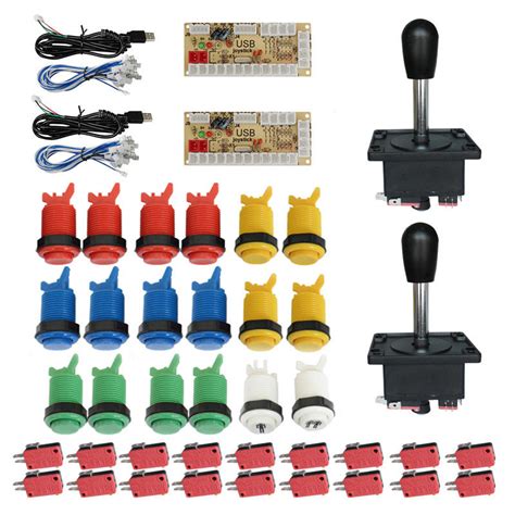 Arcade DIY Parts Kit Zero Delay LED USB Encoder Arcade Joystick BLEE