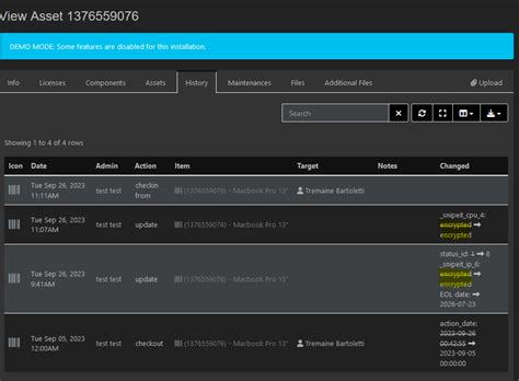All Custom Fields Values Show Encrypted In History When They Are Not