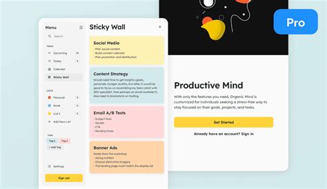 task management web app template uizard