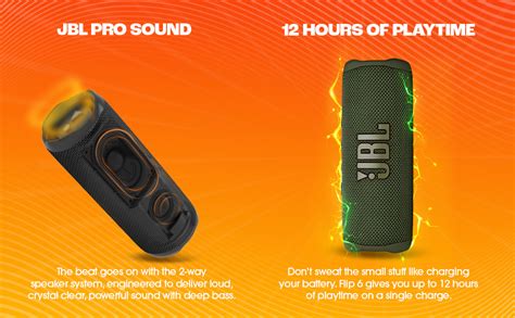 Jbl Flip Portable Speaker Pro Sound Hrs Playtime Squad Eshopy