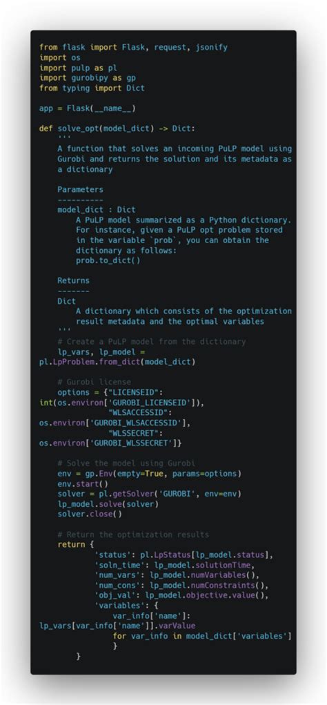 Using Snowsight Streamlining Gurobi Powered Decision Making In
