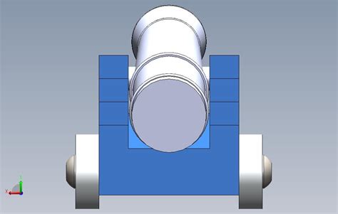 模型大炮 Solidworks 2015 模型图纸免费下载 懒石网