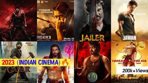 28 Biggest Upcoming Indian Movies 2023 Hindi Bollywood Vs South