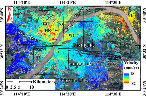 Figure 3 From Wuhan Surface Subsidence Analysis In 2015 2016 Based On Sentinel 1a Data By Sbas