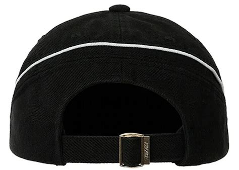 Palace Fader Denim 6 Panel Black Fw23 Us