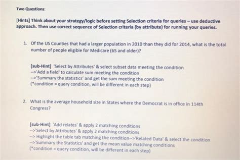 Each GIS Lab Assignment Has Two Parts A First Chegg