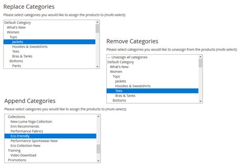 Magento 2 Product Mass Actions Update Product Attributes In Magento 2 Copy Upsells Cross