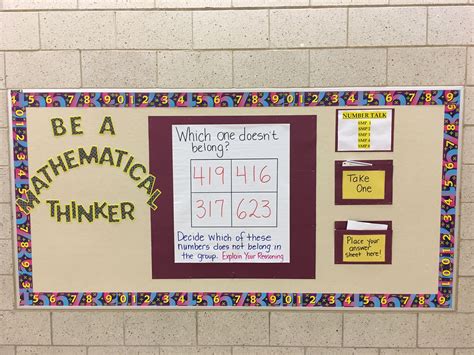 Free Math Bulletin Board Printables Educational Printable Activities