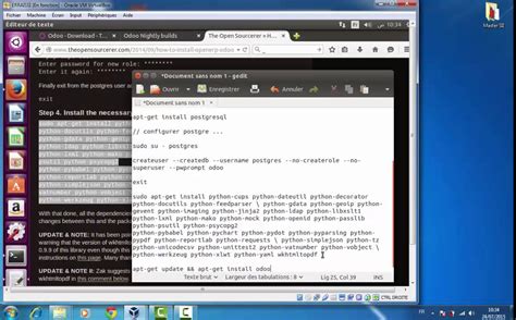 Install Odoo 8 Openerp On Ubuntu 1504 Youtube