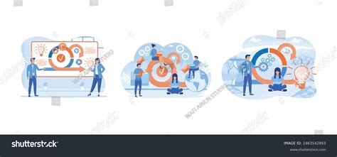 Scrum Agile Framework Plan Software Development Stock Vector Royalty Free 2463542993