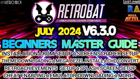 LATEST V PINNED Retrobat V Ultimate All In One Guide Retrobat Emulator