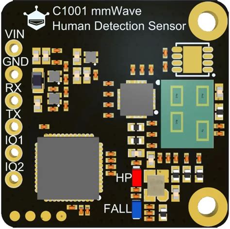 C1001 Mmwave Human Detection Sensor With Esp32 Life Fall And Sleep Detection