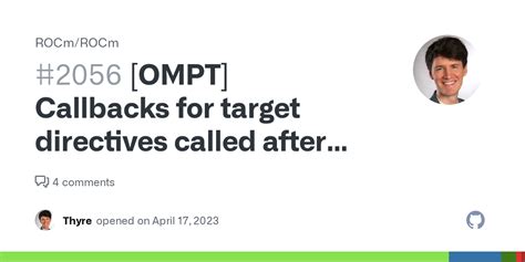 Ompt Callbacks For Target Directives Called After Finalization Of