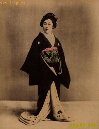 老照片记录旧日日本的淑女印象 历史千年