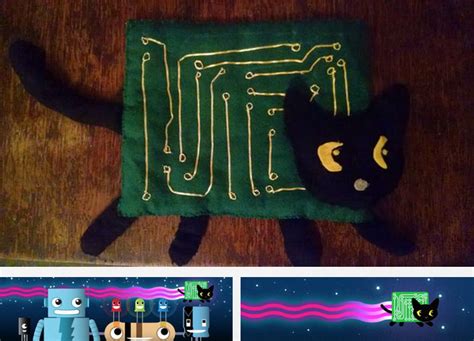 Plush Adafruit Pcb Cat Wearablewednesday « Adafruit Industries Makers Hackers Artists