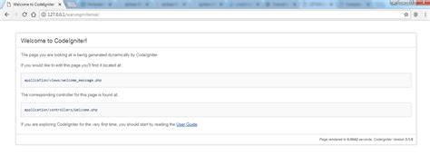 Catatan Kaki Instalasi Codeigniter Dengan Wamp