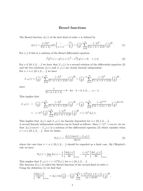 Bessel Download Free Pdf Trigonometric Functions Abstract Algebra